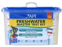 API FRESHWATER MASTER TEST KIT pH,Ammonia, Nitrite, Nitrate. Aquarium ...